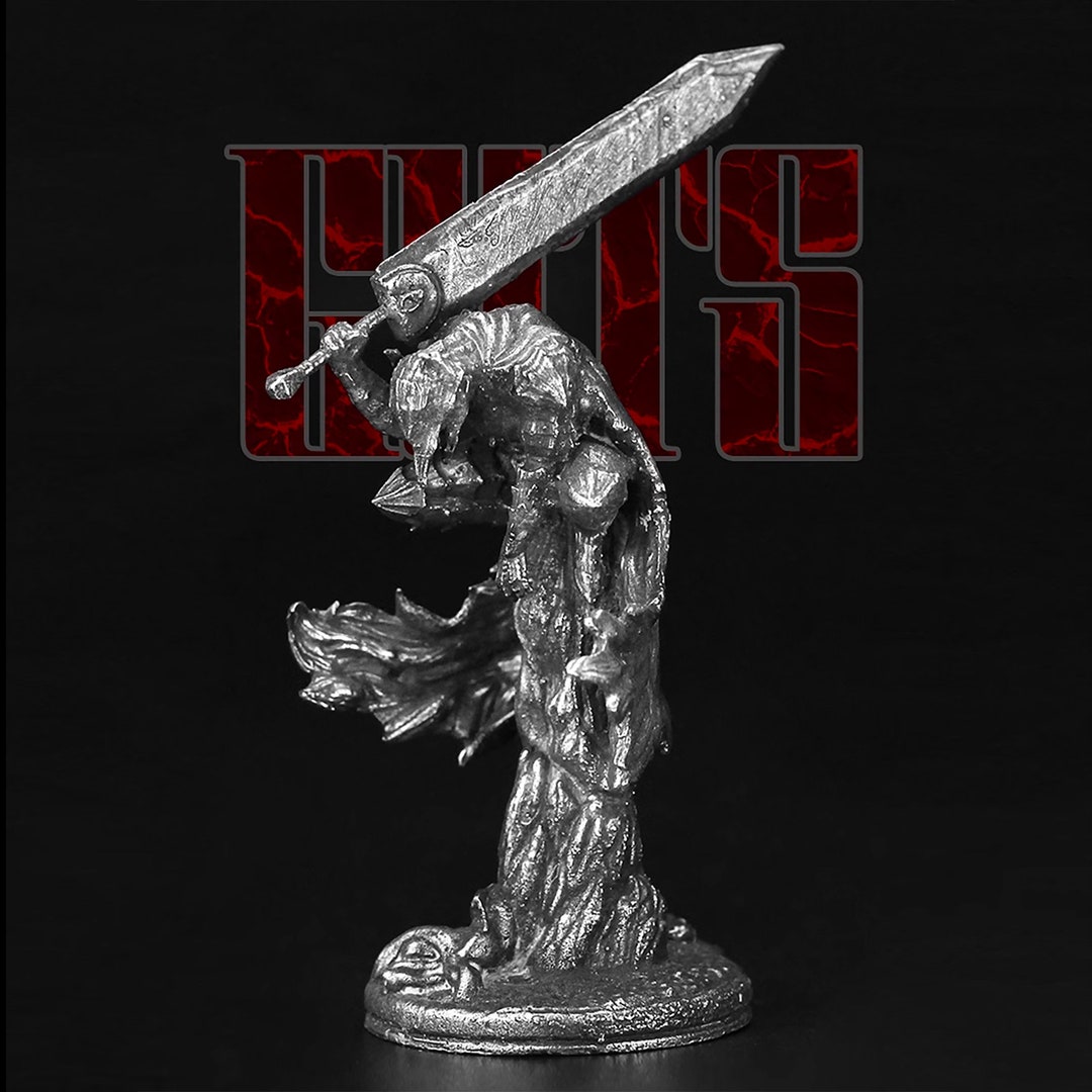 Berserk | Guts | Game Character Model | Board Game Pieces | Metal ...