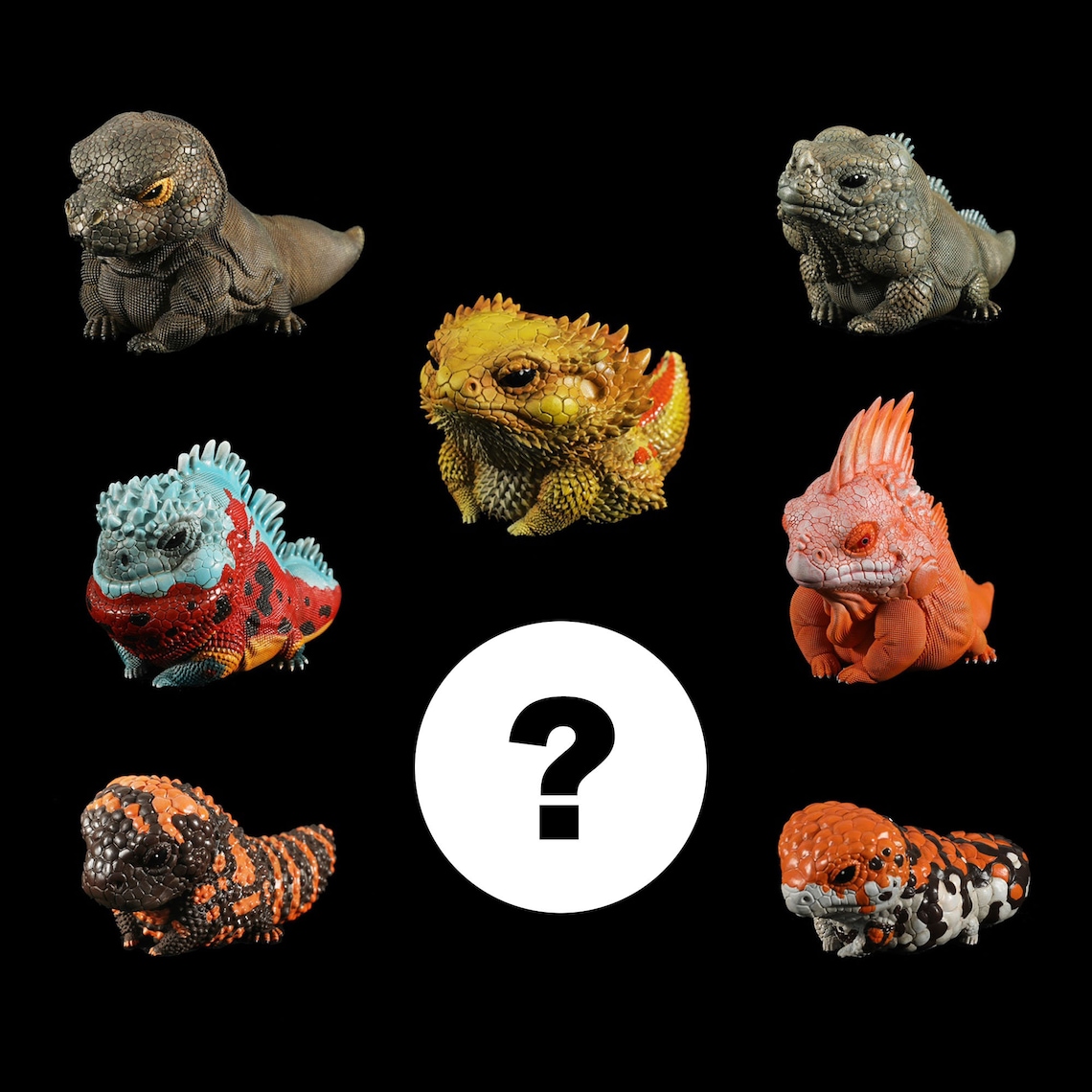 Resin Lizard Animal Models - Etsy
