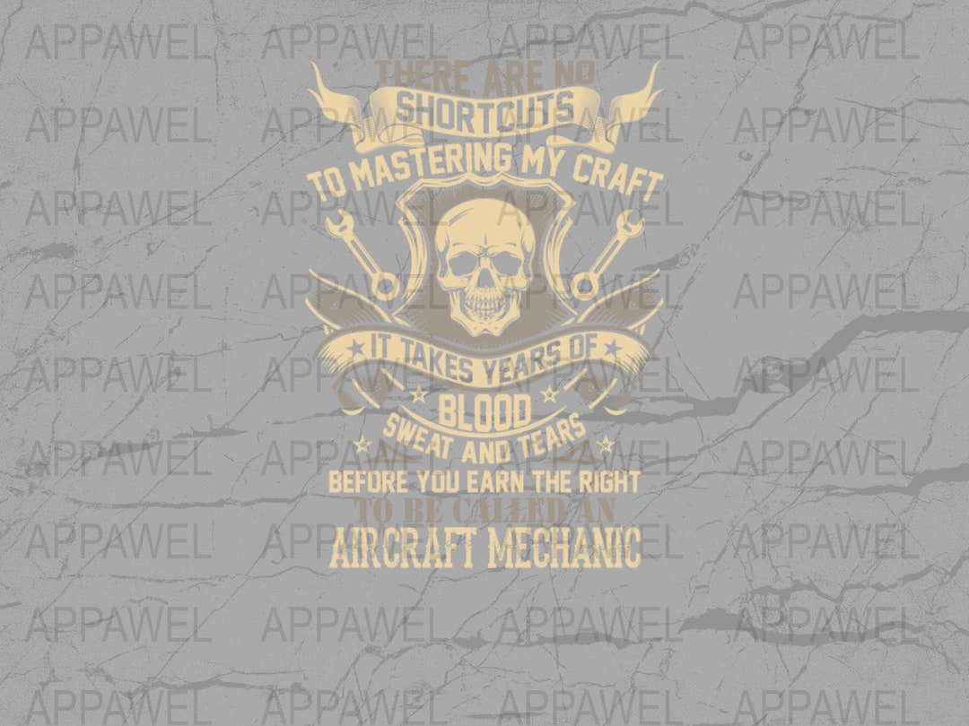 Aircraft Mechanic Digital Art, Inspirational Mechanic Print, Mastering ...