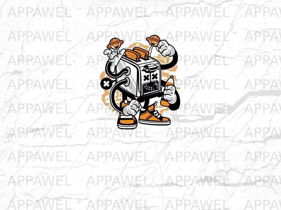 Toaster Monster Coming for You Svg Cut File Cricut - Etsy