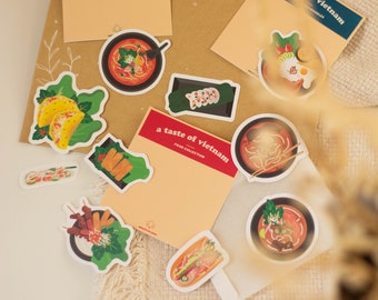 Vietnamese Sticker Pack - Etsy