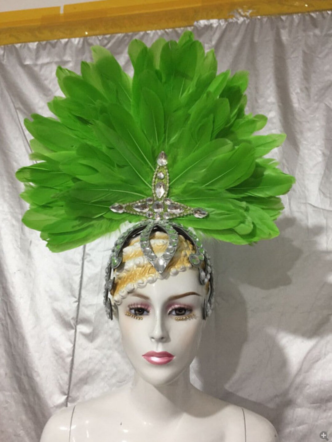 Feather Headdress, Feather Headpiece, Samba Headdress,cosplay, Dance ...
