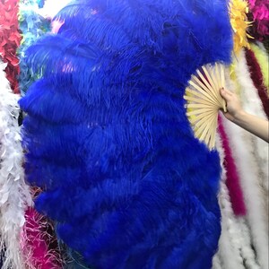 Feather Fan Dance Costume Set - Etsy