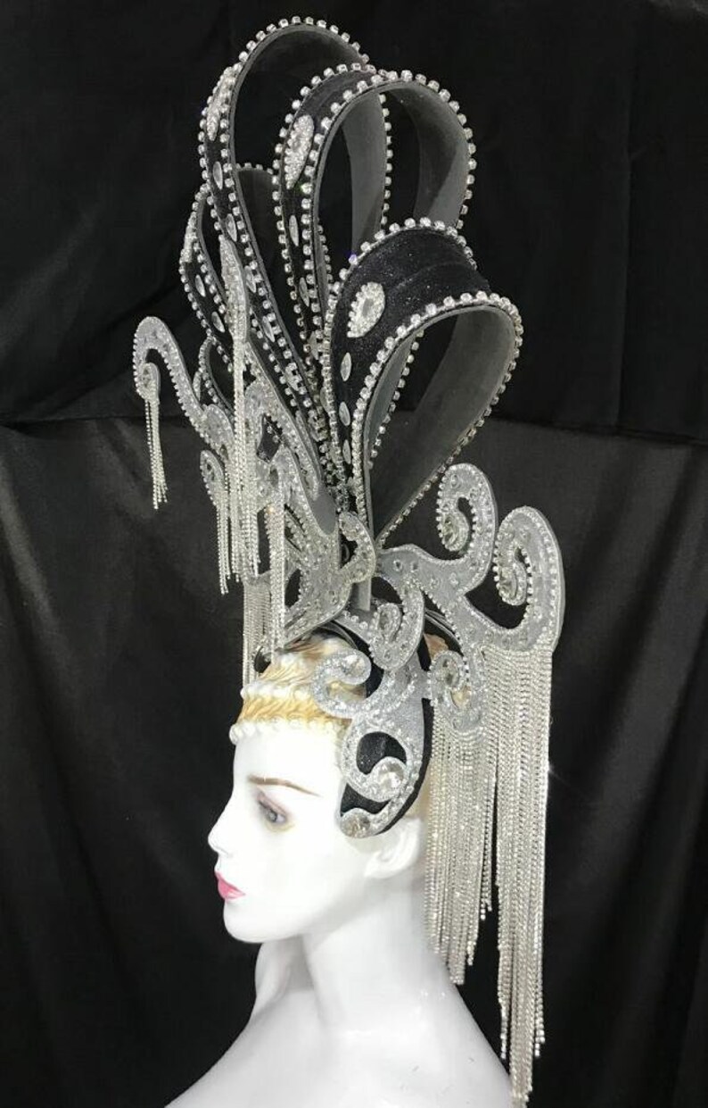 Samba Headdress,cosplay, Dance Costume Set,showgirl Dance Headdress ...
