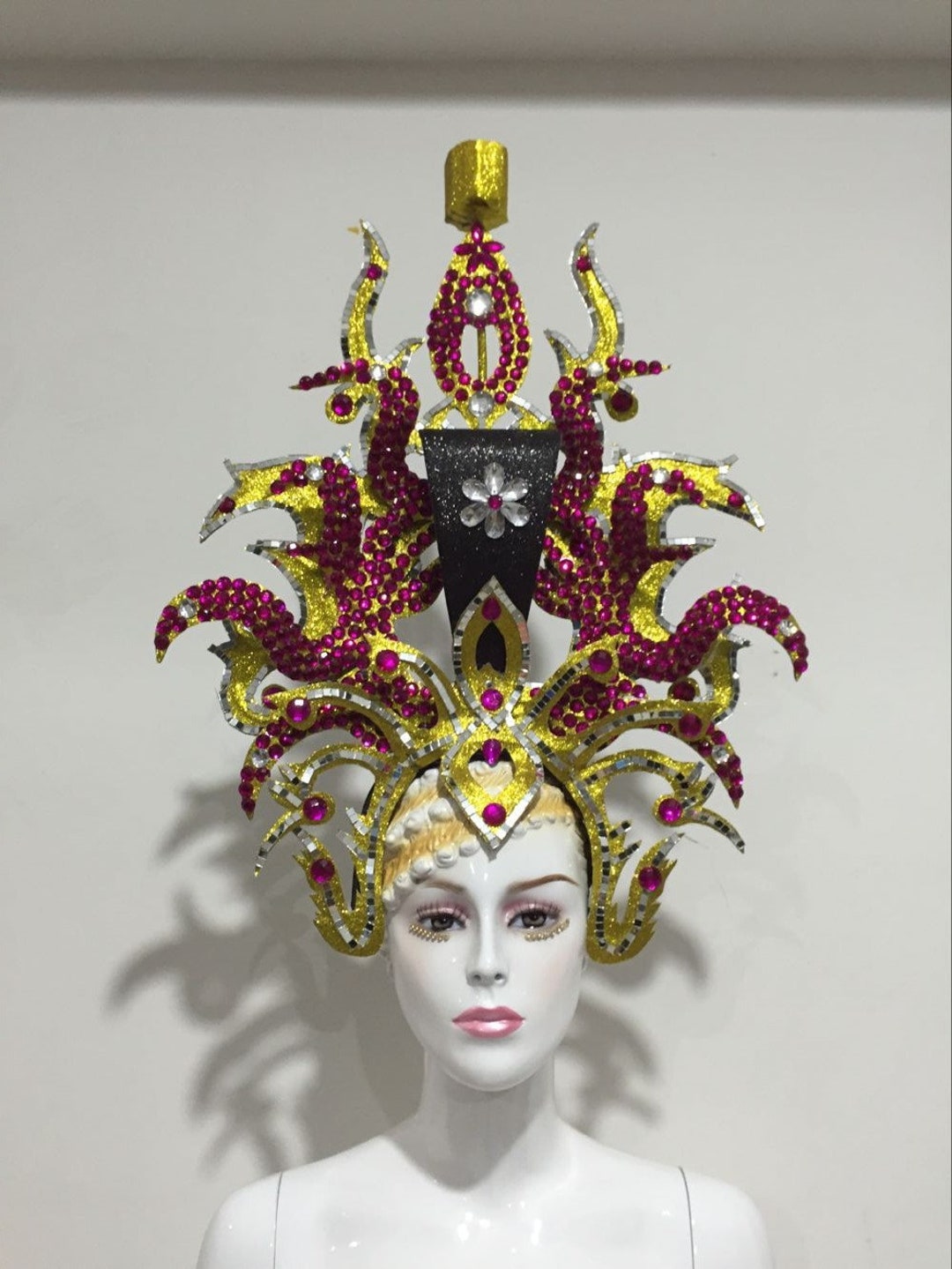 Samba Headdress,cosplay, Costume Set,showgirl Dance Headdress,feather ...