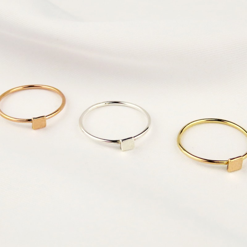 Thin Gold Ring - Etsy