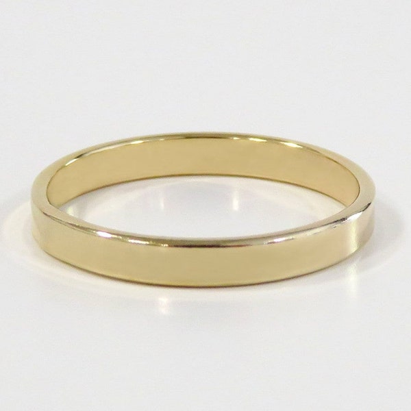 Simple Gold Band - Etsy