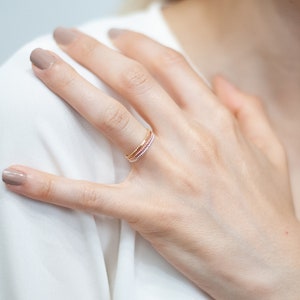 Thin Gold Ring, Gold Filled Ring, Simple Gold Ring, Thin Ring ...