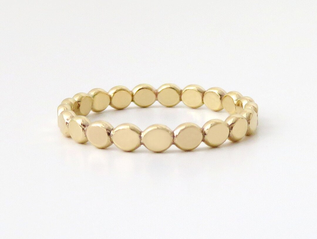 Gold Filled Ring, Gold Ring, Thick Gold Ring, Wedding Band, Gold Stack ...