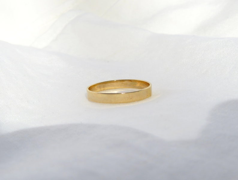 Thick Gold Ring Gold Ring 14k Gold Filled Ring Gold Stack | Etsy