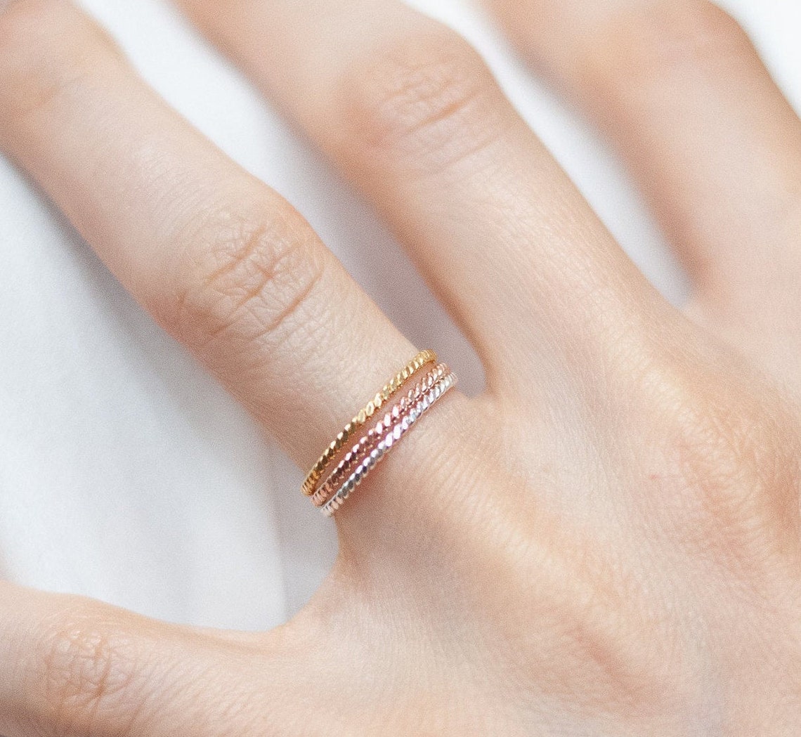 Thin Gold Ring Gold Filled Ring Simple Gold Ring Thin Ring | Etsy
