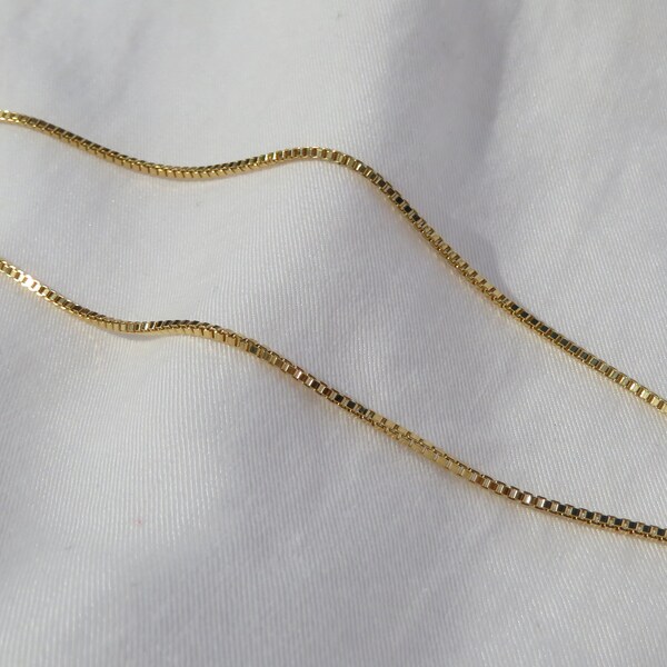 Simple Gold Necklace - Etsy