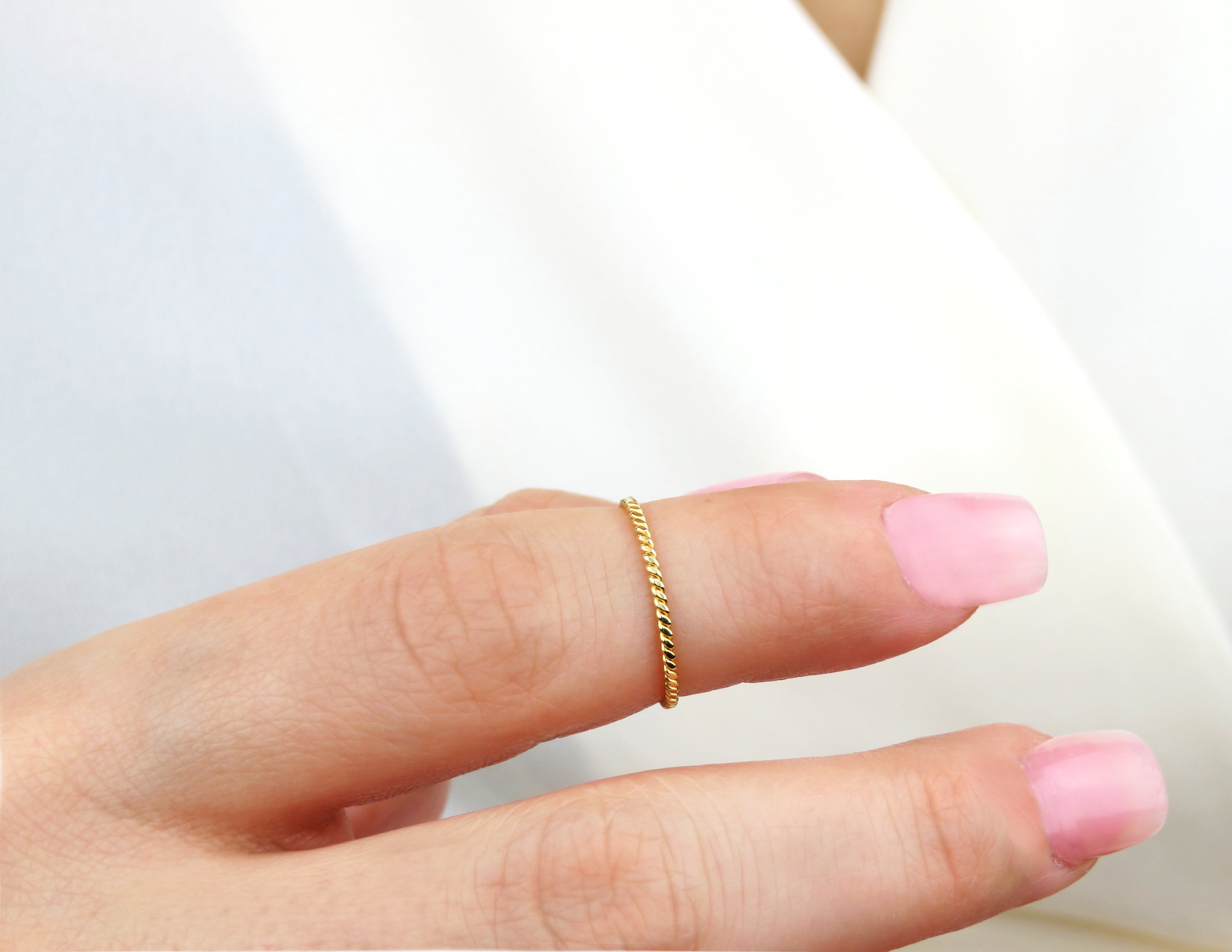 Thin Gold Ring Gold Filled Ring Simple Gold Ring Thin Ring - Etsy