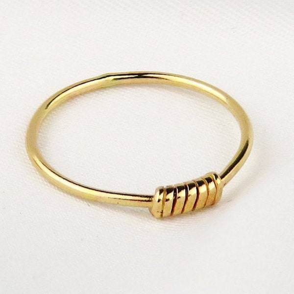 Simple Gold Ring - Etsy