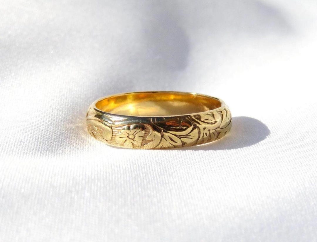 14k Gold Filled Ring, Gold Ring, Thick Gold Ring, Gold Stack Ring ...