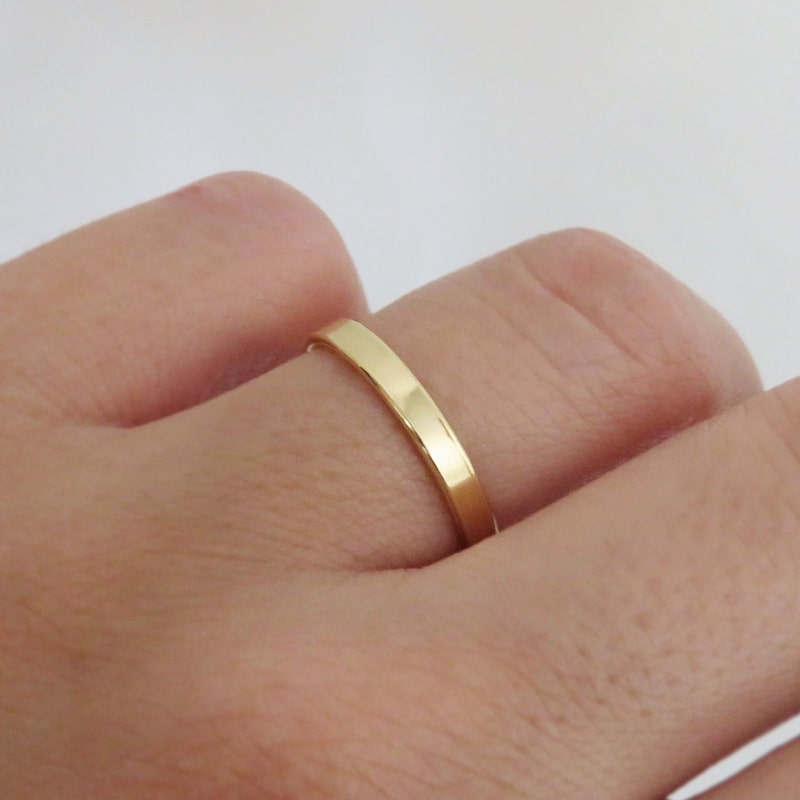 Simple Gold Band - Etsy
