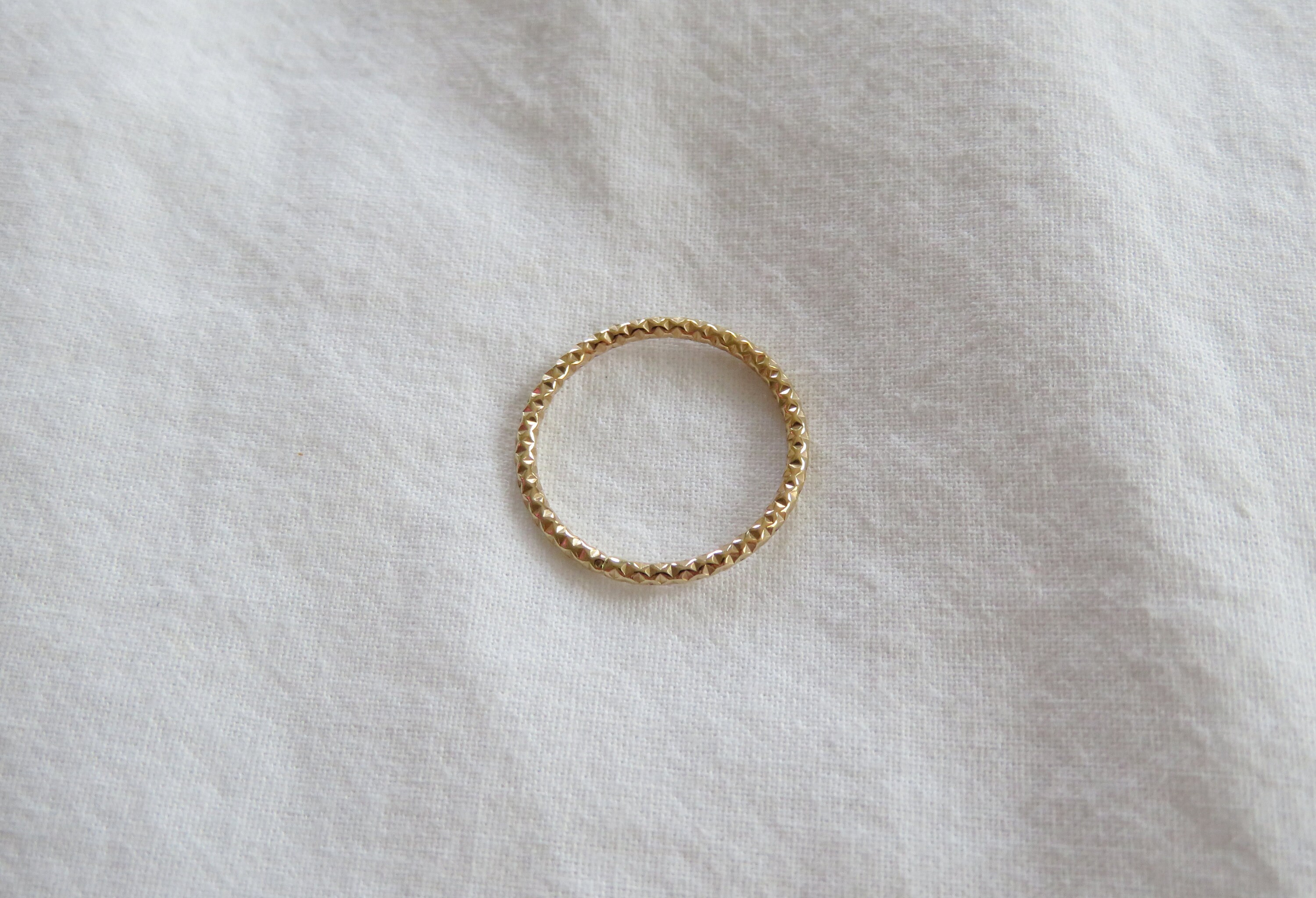 Thick Gold Ring Gold Ring 14k Gold Filled Ring Gold Stack | Etsy