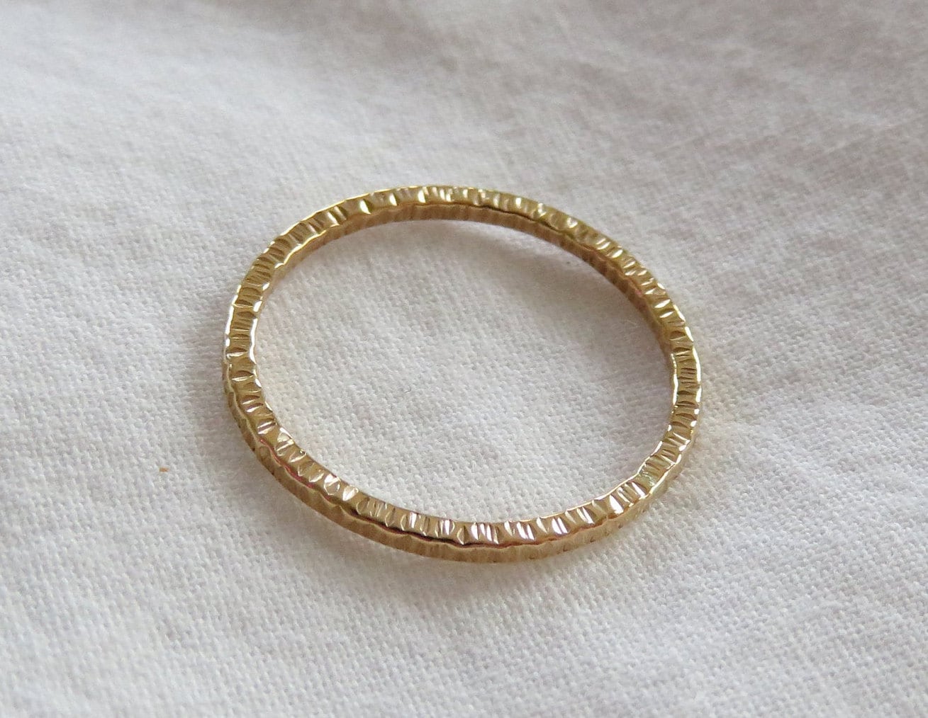 Thick Gold Ring Gold Ring 14k Gold Filled Ring Gold Stack | Etsy