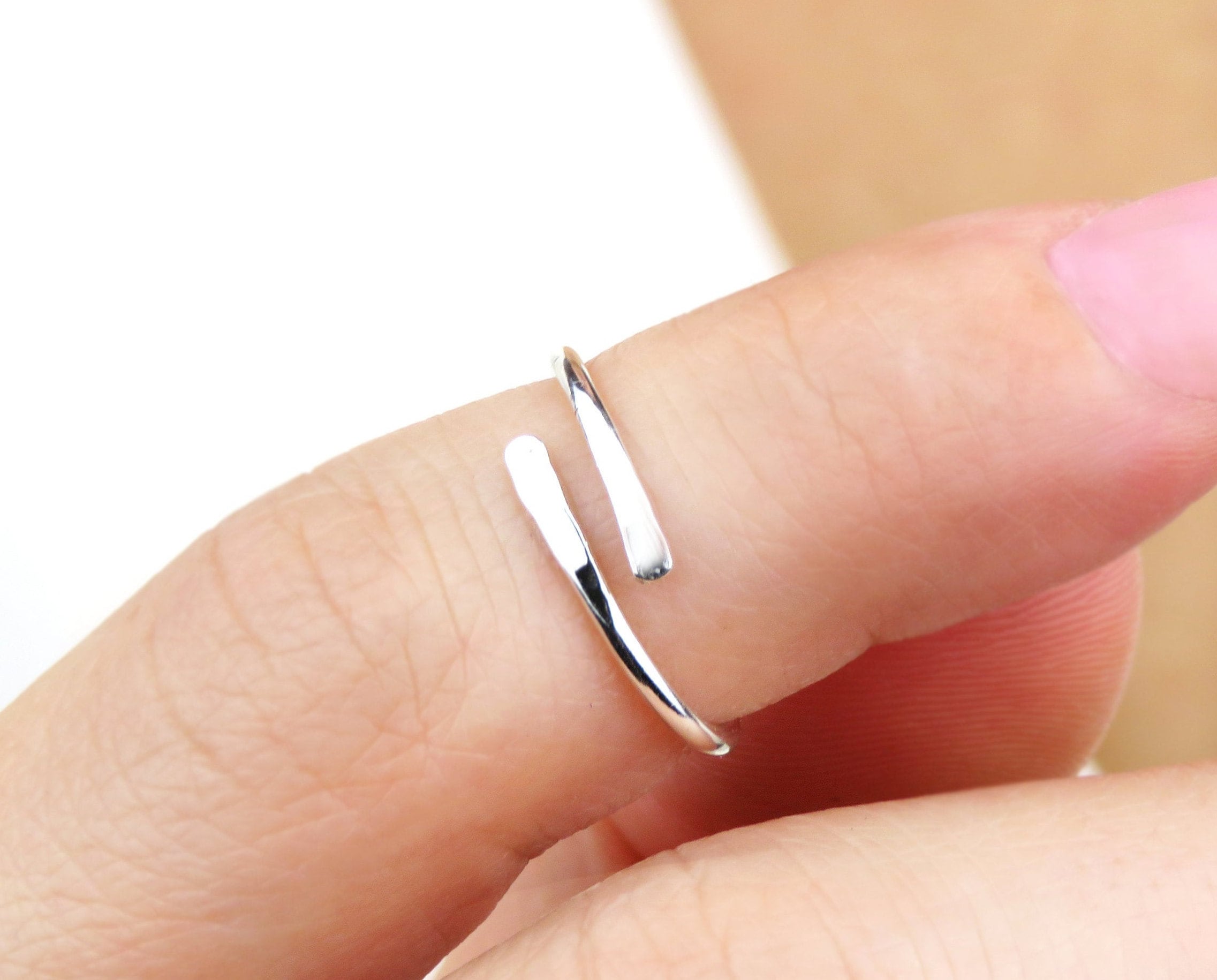 Rose Gold Ring Wrap Ring Rose Gold Wrap Ring Adjustable - Etsy