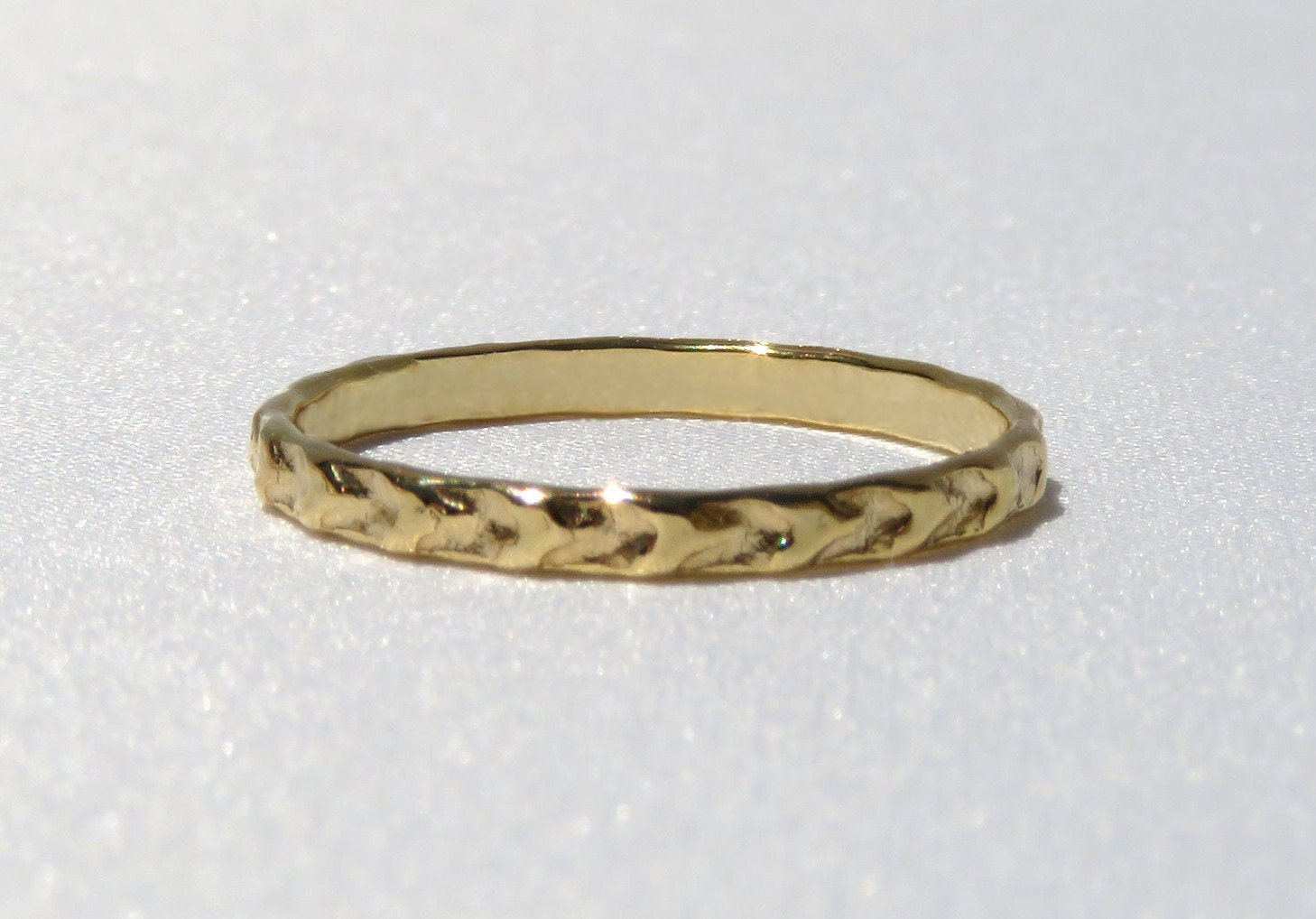 Thick Gold Ring Gold Ring 14k Gold Filled Ring Gold Stack | Etsy