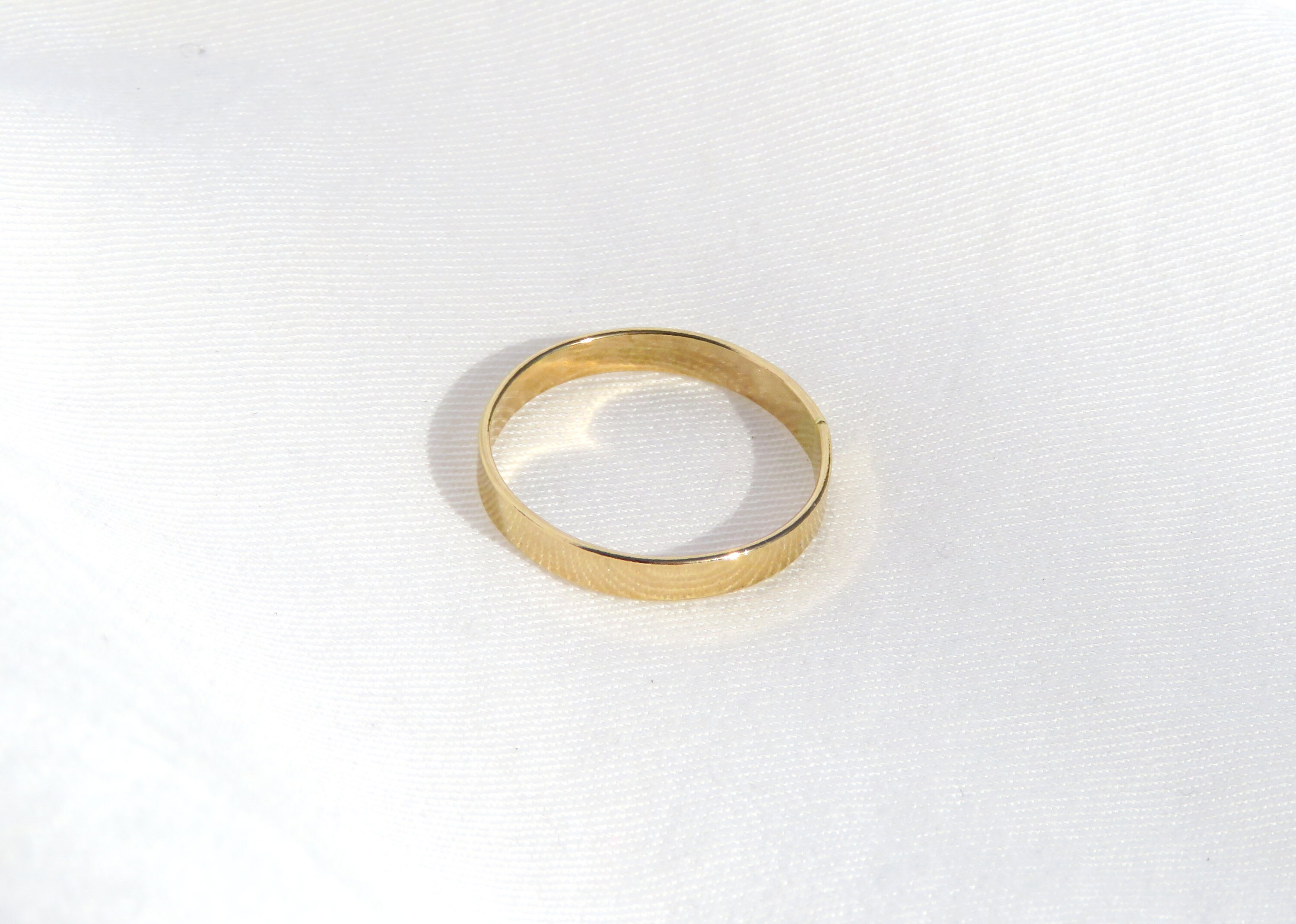 Set of Rings Thick Gold Ring Gold Ring 14k Gold Filled - Etsy