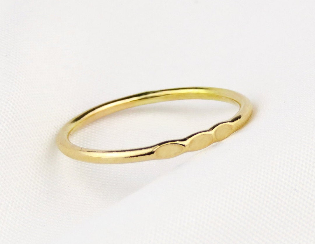 Gold Ring, Simple Gold Ring, 14k Gold Filled Ring, Thin Ring, Dainty ...