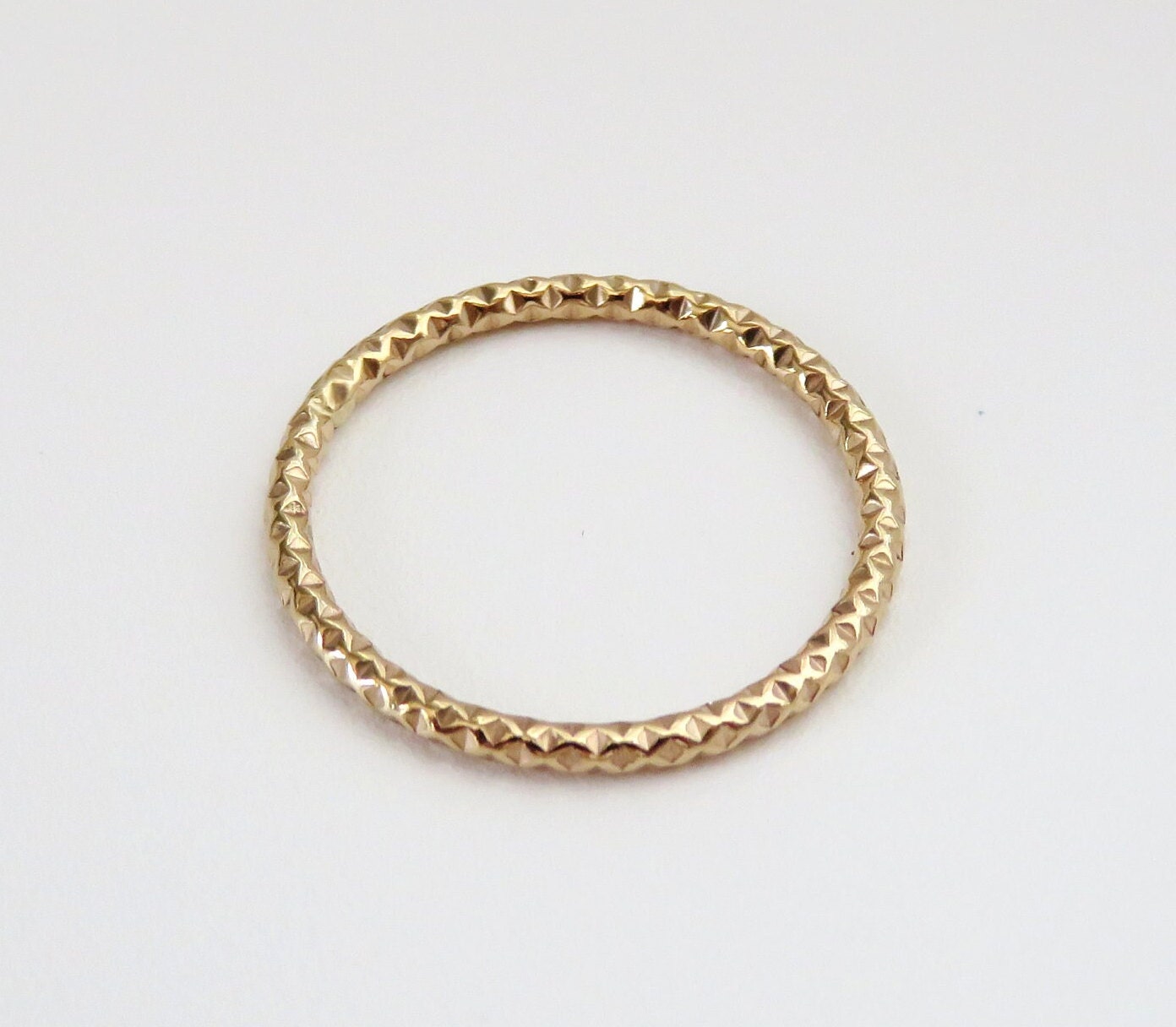 Thick Gold Ring Gold Ring 14k Gold Filled Ring Gold Stack - Etsy
