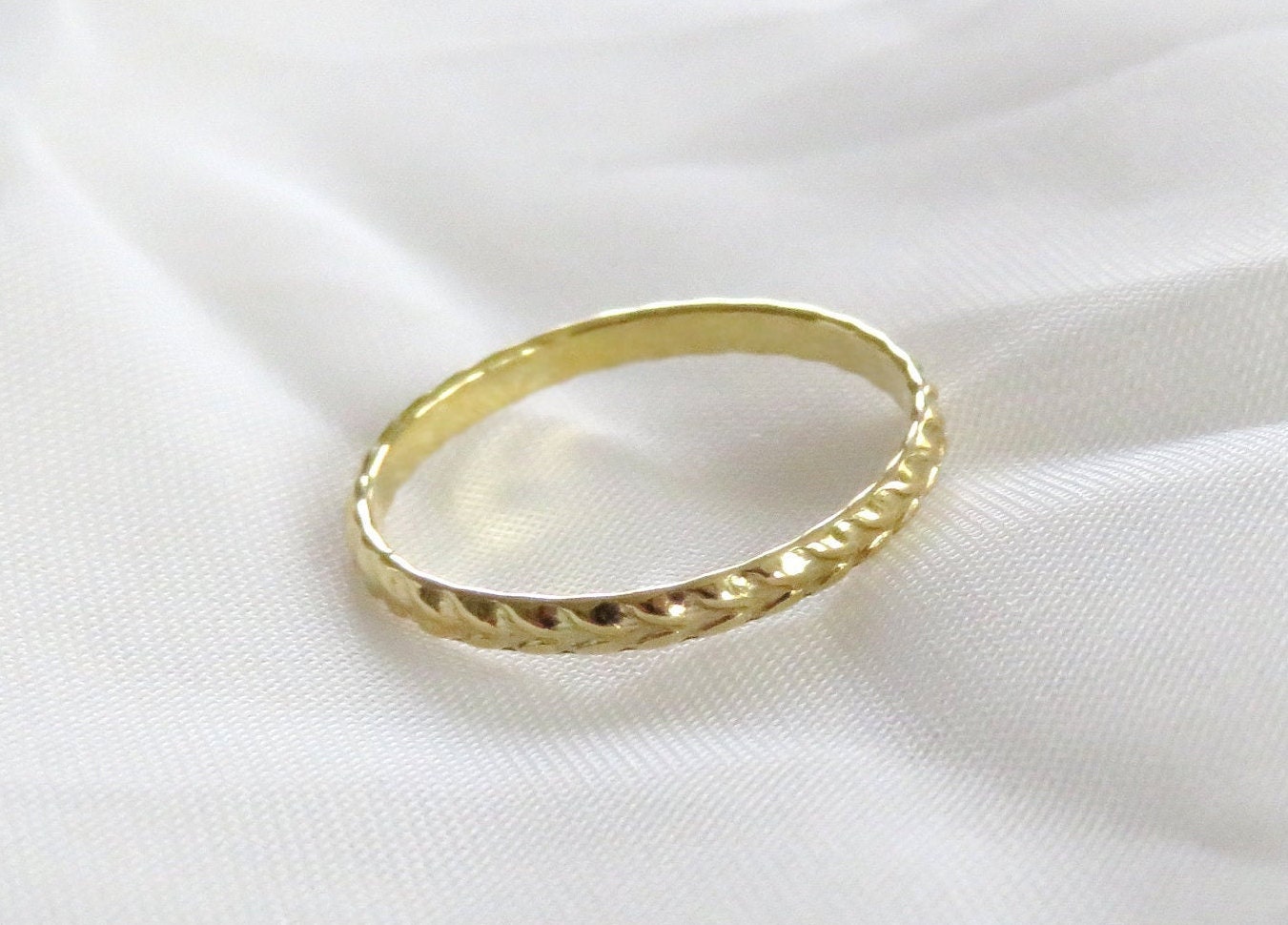 Thick Gold Ring Gold Ring 14k Gold Filled Ring Gold Stack - Etsy