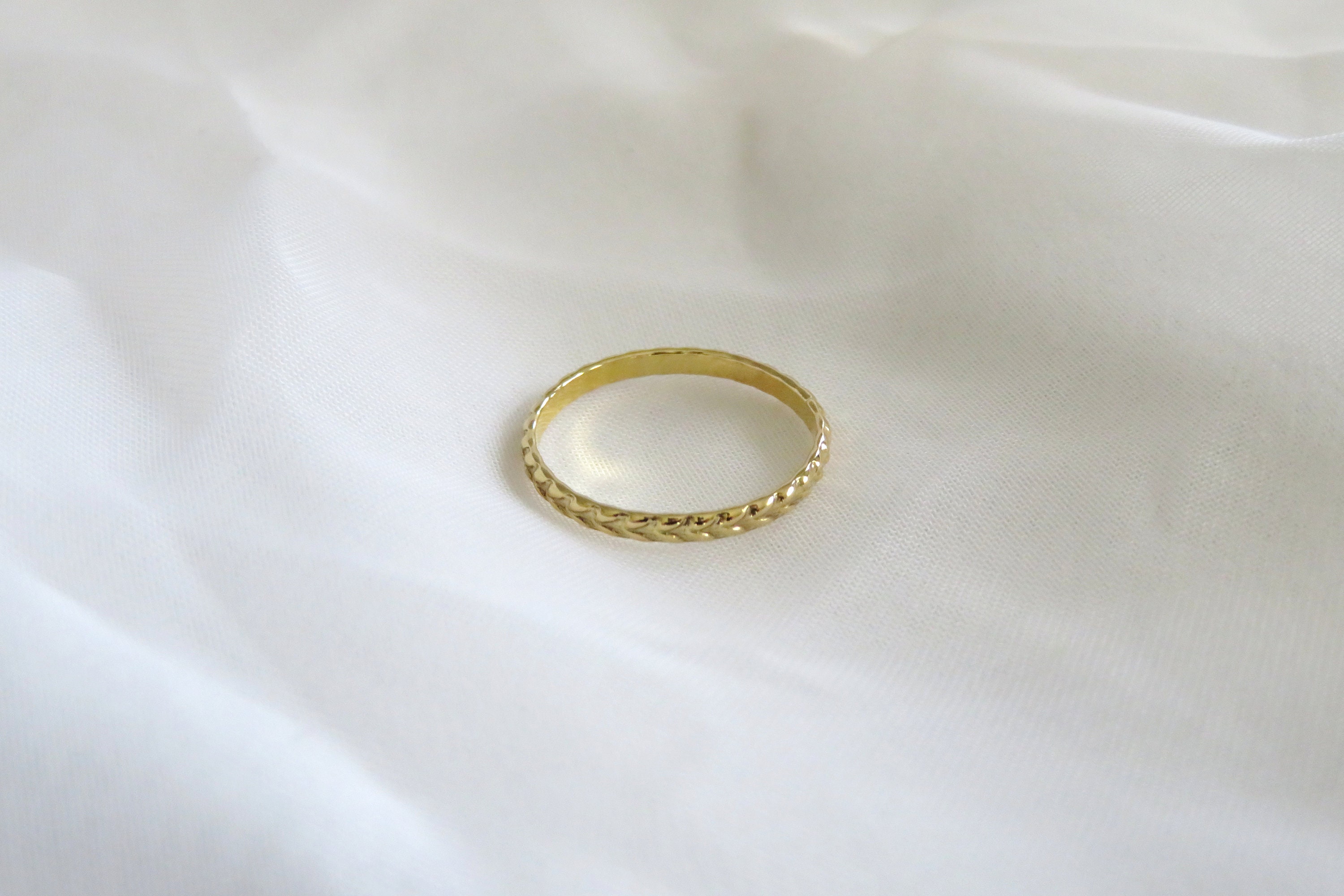 Thick Gold Ring Gold Ring 14k Gold Filled Ring Gold Stack | Etsy