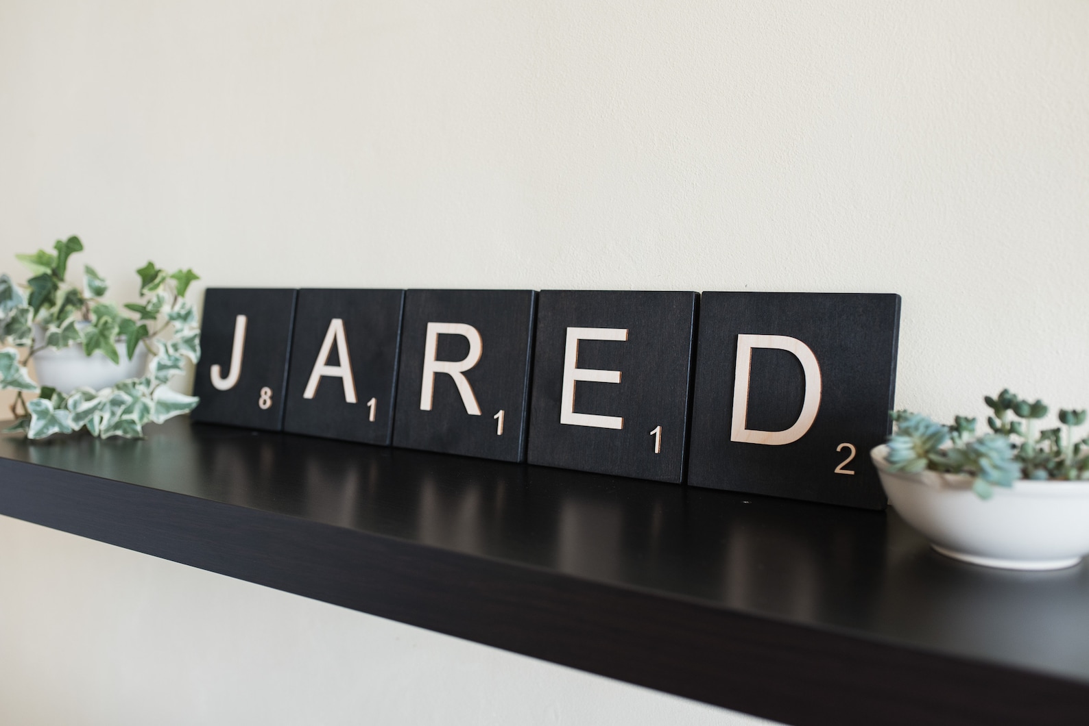 5.5 Large Scrabble Tiles Scrabble Tile Wall Art Letters | Etsy