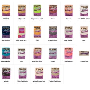 Premo Polymer Clay for Jewelry - Etsy