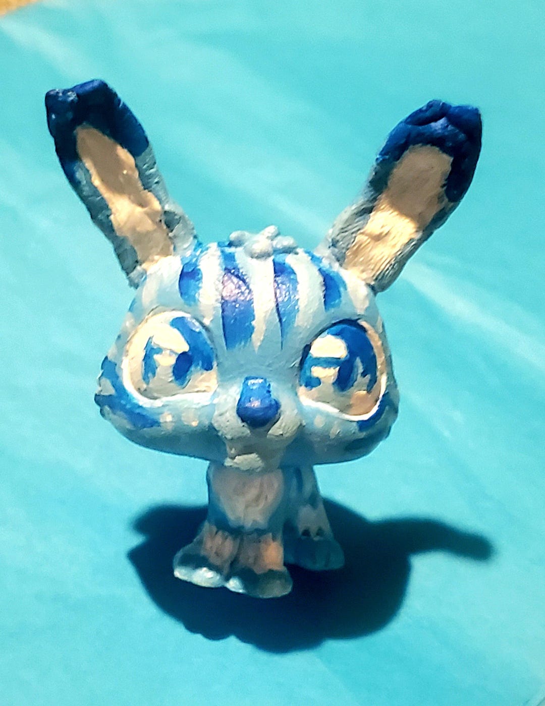 Blue Bunny Fox LPS Repaint - Etsy