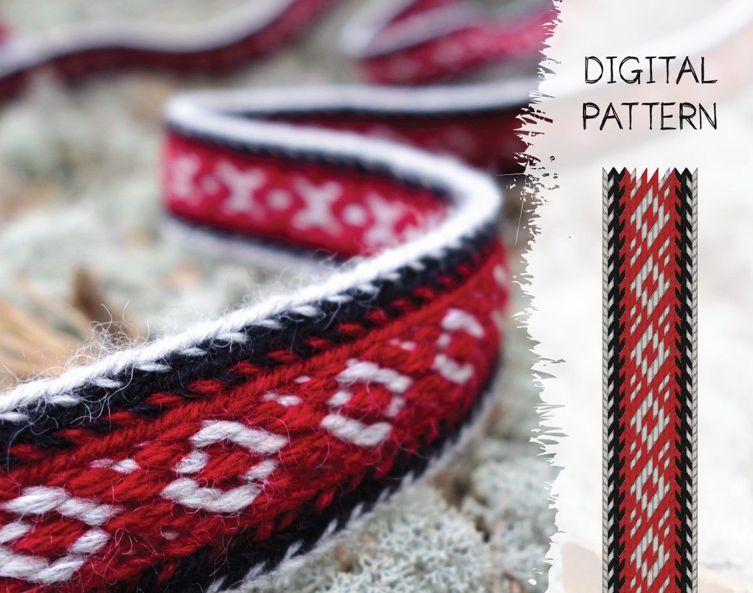 Digital Pattern Instruction for Tablet/card Weaving, DIY Crafts ...