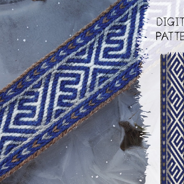 Tablet Weaving Pattern Wide - Etsy