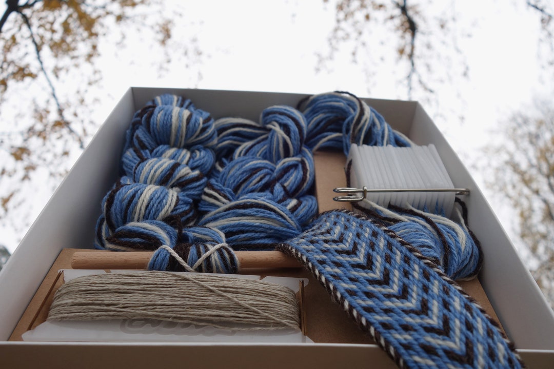 Tablet Weaving Kit, DIY Craft Kit Elementary, Complete Kit for Weaving ...