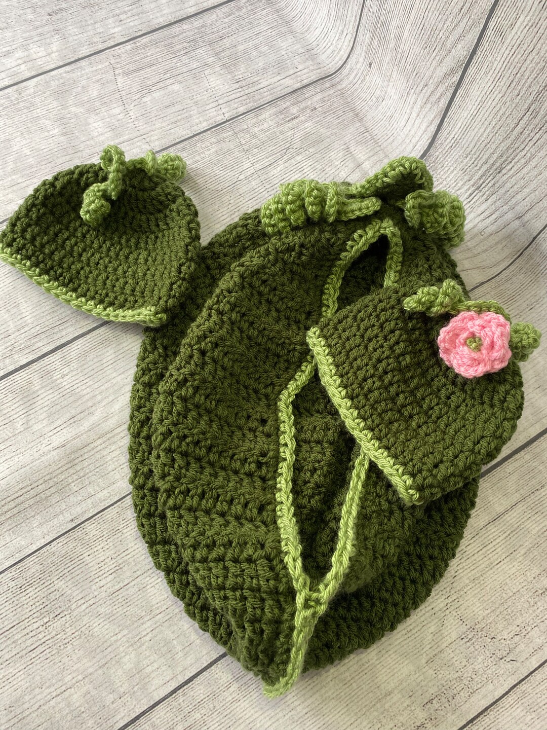 Pea in a Pod Newborn Photo Prop. Twin Photo Prop. Newborn Twin Costume ...