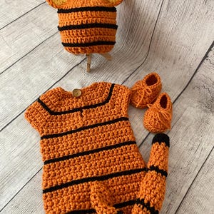 Tigger Inspired Costume. Newborn Tigger Outfit, Tigger From Pooh ...