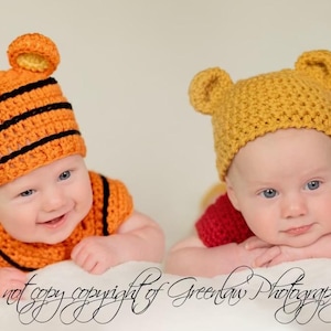 Tigger Inspired Costume. Newborn Tigger Outfit, Tigger From Pooh ...