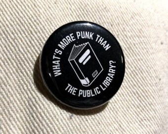 Library Buttons | Etsy