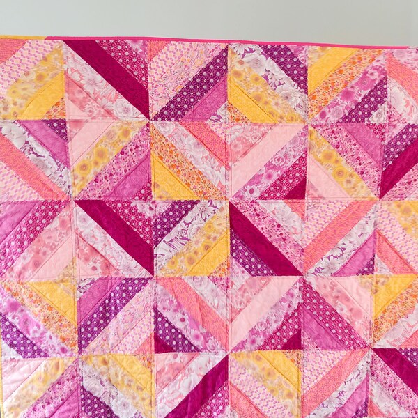 Purple Quilt Pattern - Etsy