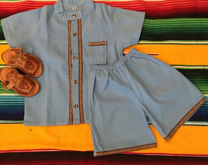 Boys Mexican Outfits Mexican Boys Guayaberas Mexican Birthday Outfit ...