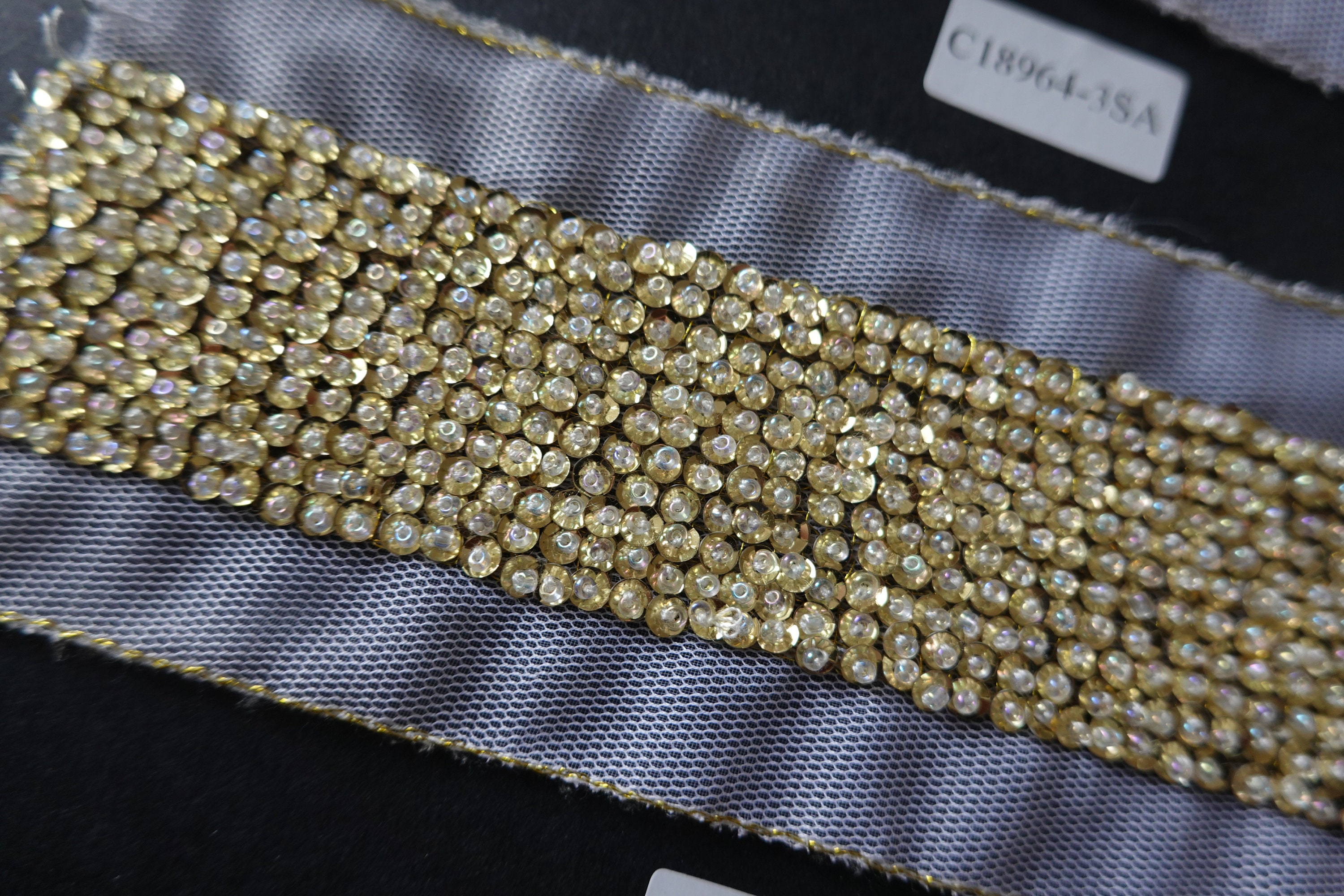 5 Cards Vintage HABERDASHERY SAMPLES Beaded Trim and Collar Trim ...