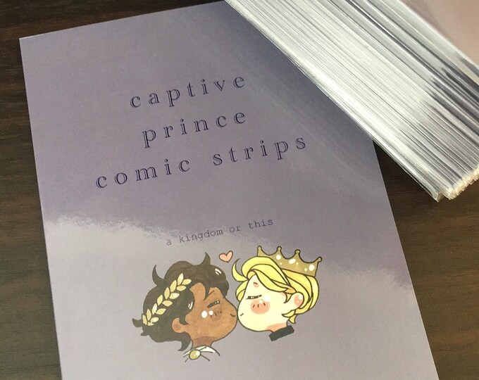 Captive Prince Book Series by CS Pacat Book Stack Sticker - Etsy