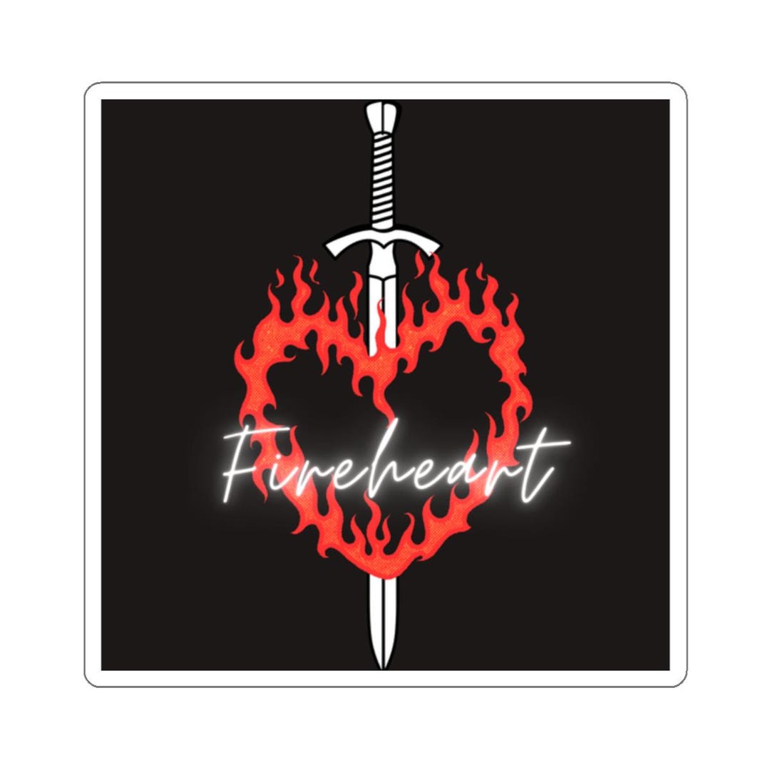 Fireheart Stickers w/sword - Etsy