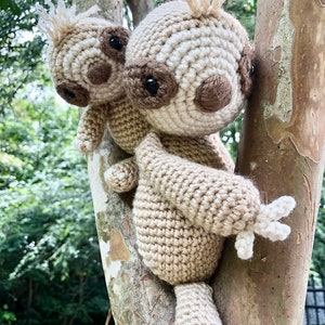 Crochet Sloth Family Pattern Bundle Amigurumi Sloth Pattern - Etsy