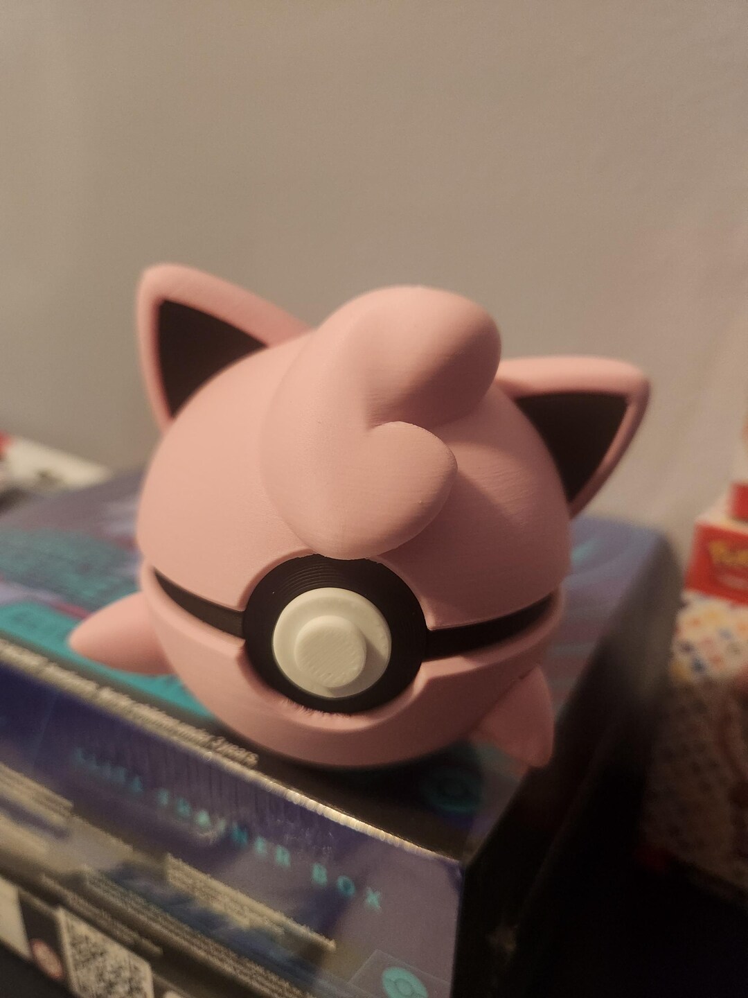 Jigglypuff 3D Printed Monster Ball - Etsy