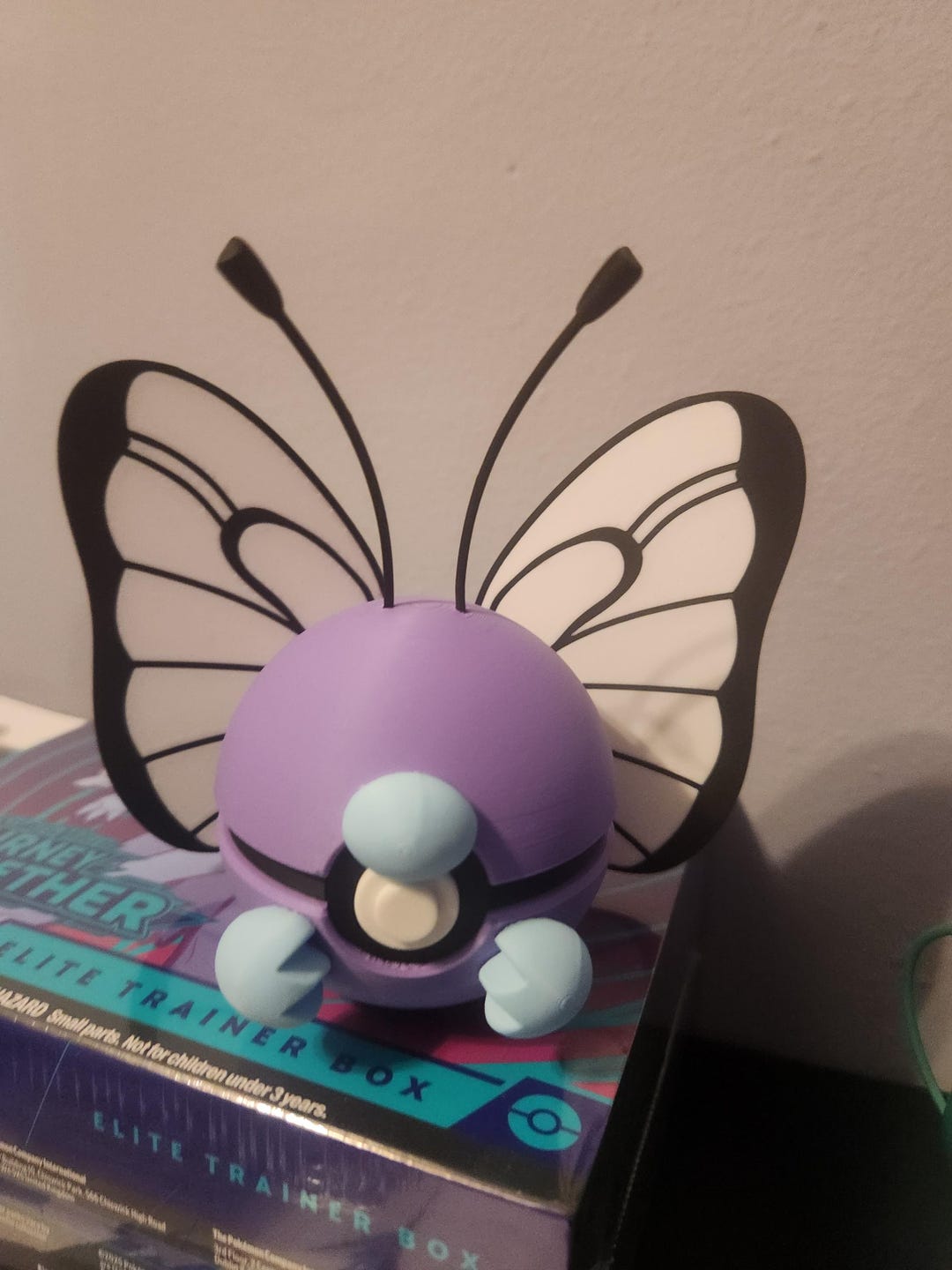 Butterfree 3D Printed Monster Ball - Etsy