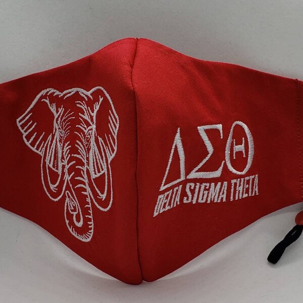 Delta Sigma Theta Mask - Etsy