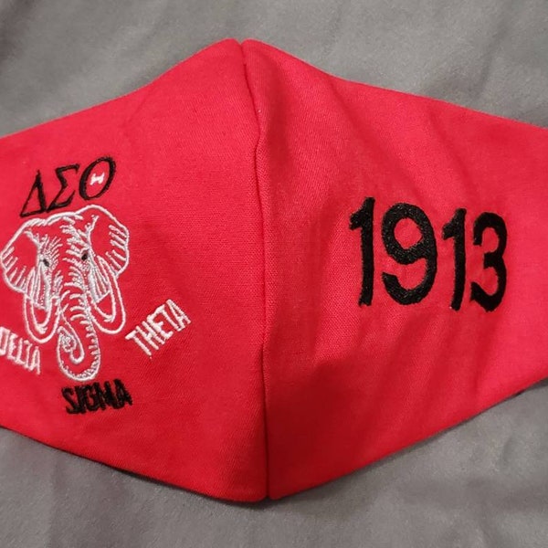 Delta Sigma Theta Sorority Face Mask - Etsy