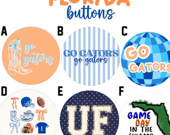 University of Georgia - Gameday Buttons - Custom Options Available - Etsy